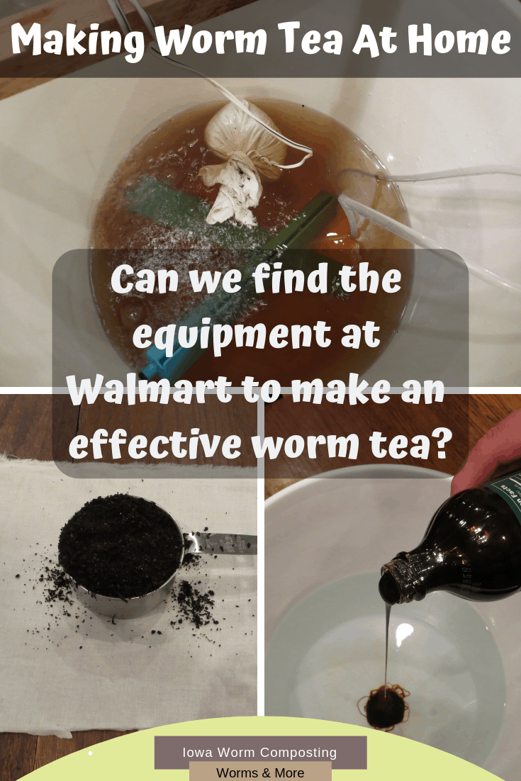 Making Worm Tea at Home - Iowa Worm Composting