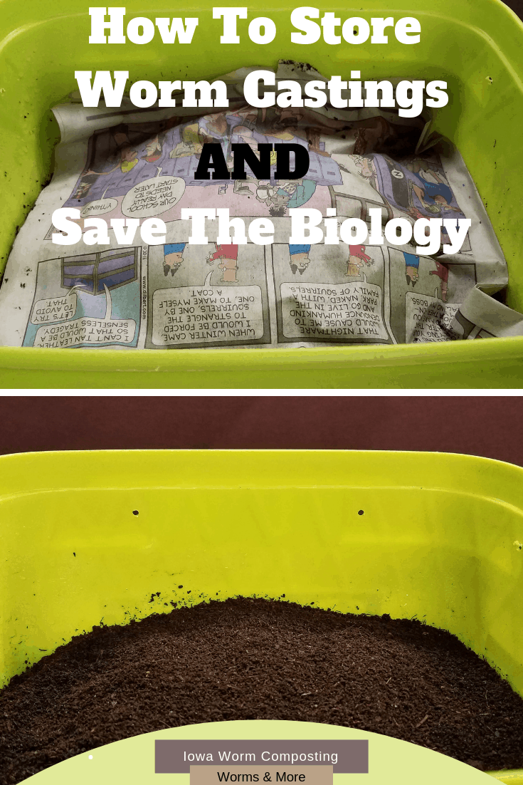 How To Store Worm Castings - Iowa Worm Composting